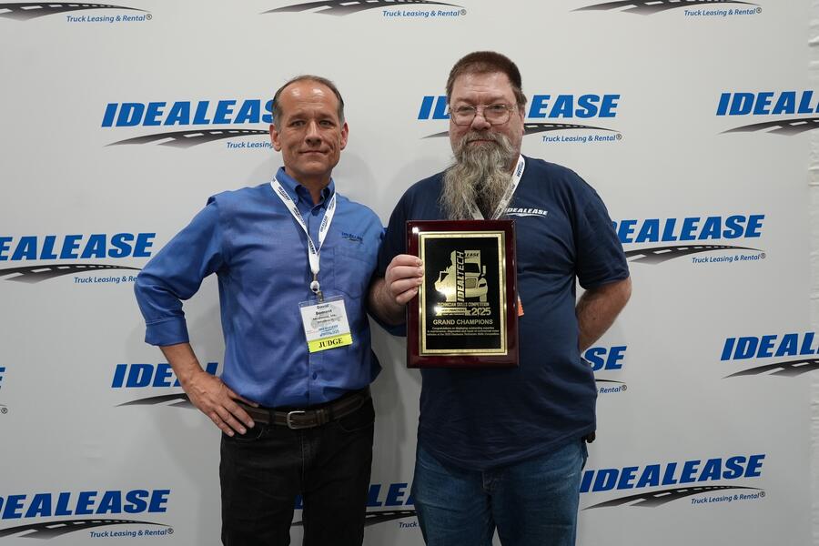 Celebrating Excellence: Ron Bosh Named Grand Champion at the 2025 Idealease Technician Skills ...